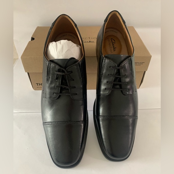 Clarks | Shoes | New Clarks Mens Tilden Cap Oxford Shoe Size3 M | Poshmark